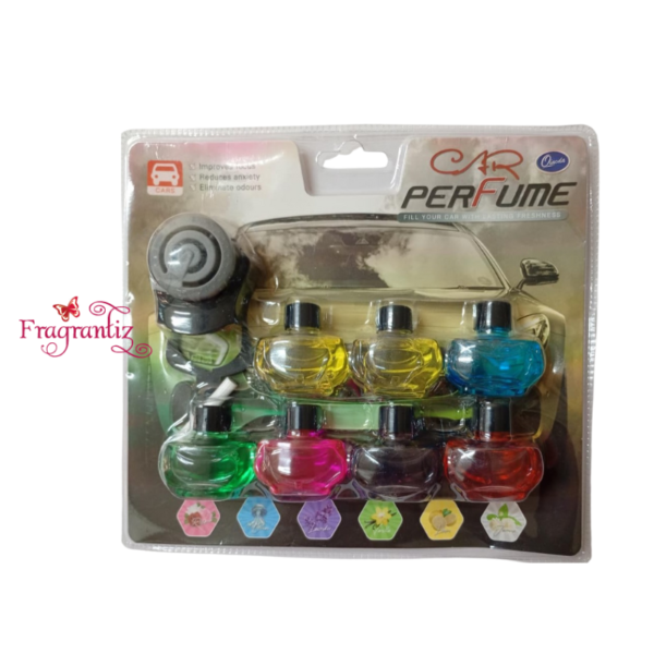 Car Perfume Refill Set(Multi-Fragrance Air Freshener Pack of 7 ...